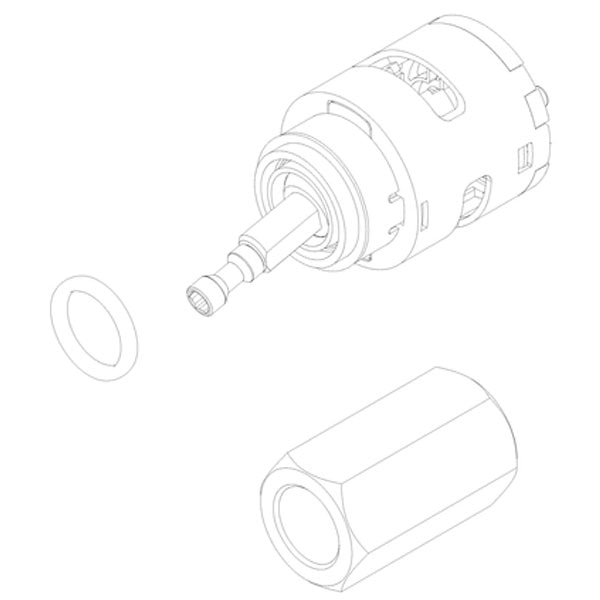 Damixa kartushe Med O-ring - Pexrør og fittings - Frishop.dk