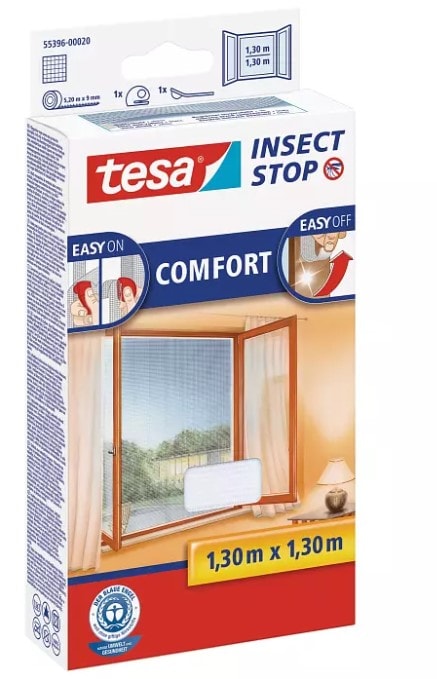 Tesa Insect Stop insektnet Comfort til vinduer - Skadedyrsbekæmpelse ...