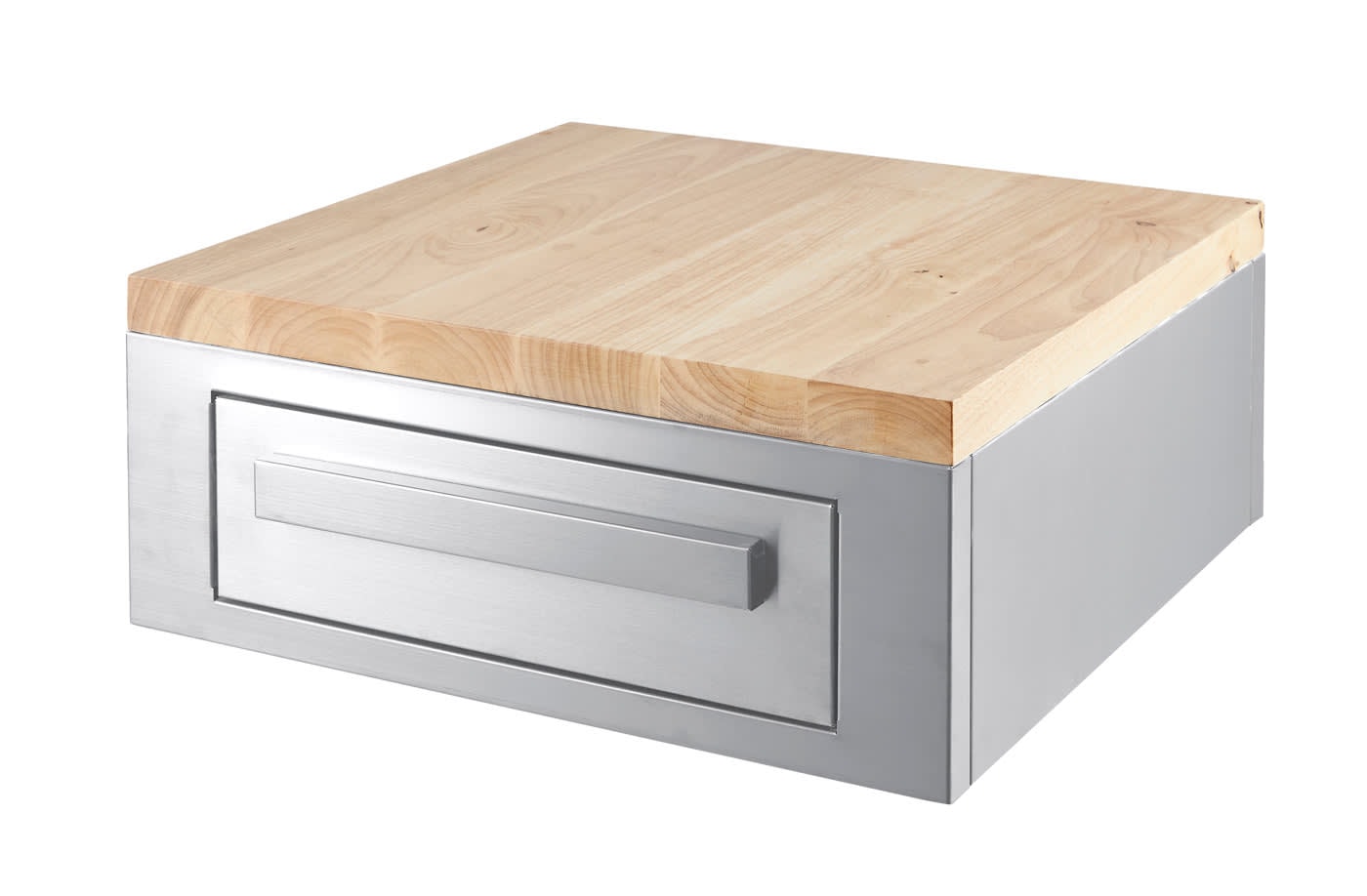 Myoutdoorkitchen Nordic Line Skærebræt og opbevaringsmodul Rustfri ...